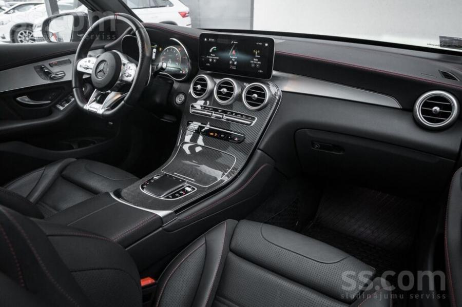 Melns Mercedes-Benz GLC 43 AMG 2020 Rīga, ar dzinēja tilpumu 3.00 L un nobraukumu 91 tūkst. km par 53900 €, foto 4 vietnē AUTOMOTO.COM.LV