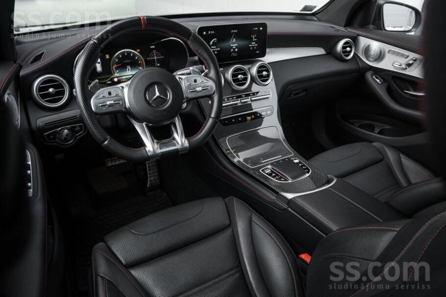 Melns Mercedes-Benz GLC 43 AMG 2020 Rīga, ar dzinēja tilpumu 3.00 L un nobraukumu 0 tūkst. km par 36600 €, foto 11 vietnē AUTOMOTO.COM.LV