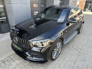 Black Mercedes-Benz GLC 43 AMG 2021 in Riga, with an engine capacity of 3.00 L and mileage of 162 thousand km for 37500 €, photo 7 on AUTOMOTO.COM.LV