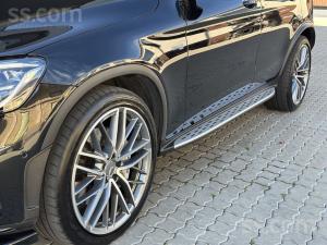 Black Mercedes-Benz GLC 43 AMG 2021 in Riga, with an engine capacity of 3.00 L and mileage of 162 thousand km for 37500 €, photo 8 on AUTOMOTO.COM.LV