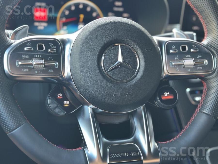Black Mercedes-Benz GLC 43 AMG 2021 in Riga, with an engine capacity of 3.00 L and mileage of 162 thousand km for 37500 €, photo 27 on AUTOMOTO.COM.LV