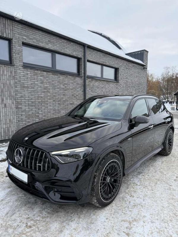 Черный Мерседес GLC 43 AMG 2024 в Мариямполе, объемом двигателя 1.99 л и пробегом 16 тыс. км за 83900 €, фото 7 на AUTOMOTO.COM.LV