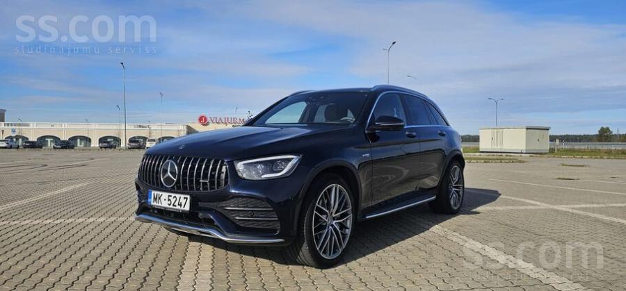 Zils Mercedes-Benz GLC 43 AMG 2020 Rīga, ar dzinēja tilpumu 3.00 L un nobraukumu 72 tūkst. km par 46900 €, foto 1 vietnē AUTOMOTO.COM.LV