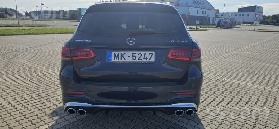 Zils Mercedes-Benz GLC 43 AMG 2020 Rīga, ar dzinēja tilpumu 3.00 L un nobraukumu 72 tūkst. km par 46900 €, foto 6 vietnē AUTOMOTO.COM.LV