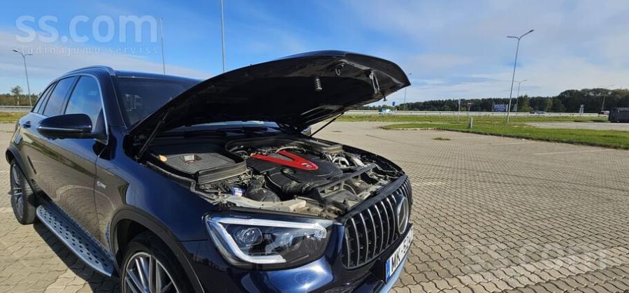 Zils Mercedes-Benz GLC 43 AMG 2020 Rīga, ar dzinēja tilpumu 3.00 L un nobraukumu 72 tūkst. km par 46900 €, foto 17 vietnē AUTOMOTO.COM.LV