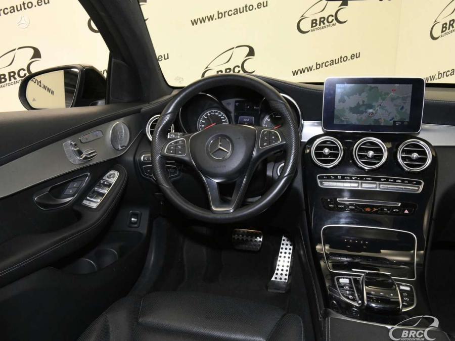 Серый Мерседес GLC 43 AMG 2017 в Вильнюс, объемом двигателя 3.00 л и пробегом 80 тыс. км за 28400 €, фото 15 на AUTOMOTO.COM.LV