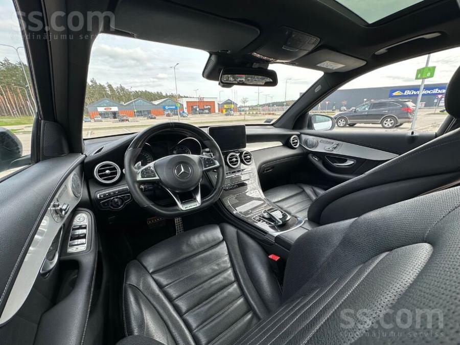 Pelēks Mercedes-Benz GLC 43 AMG 2017 Rīga, ar dzinēja tilpumu 3.00 L un nobraukumu 215 tūkst. km par 24900 €, foto 13 vietnē AUTOMOTO.COM.LV
