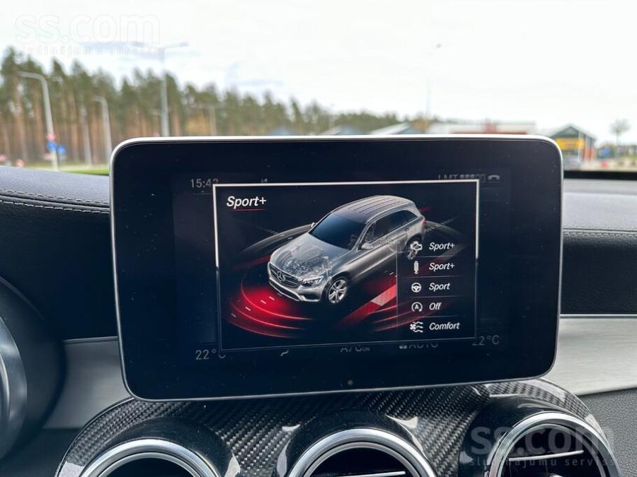 Pelēks Mercedes-Benz GLC 43 AMG 2017 Rīga, ar dzinēja tilpumu 3.00 L un nobraukumu 215 tūkst. km par 24900 €, foto 21 vietnē AUTOMOTO.COM.LV