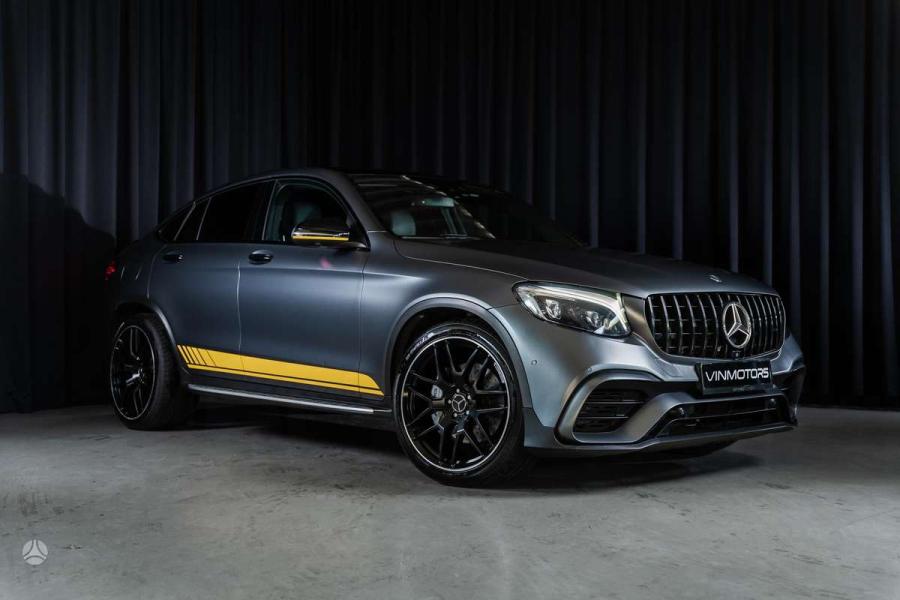 Pelēks Mercedes-Benz GLC 43 AMG 2017 Viļņa, ar dzinēja tilpumu 3.00 L un nobraukumu 83 tūkst. km par 26999 €, foto 4 vietnē AUTOMOTO.COM.LV