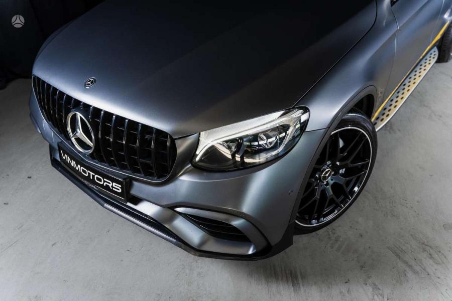 Pelēks Mercedes-Benz GLC 43 AMG 2017 Viļņa, ar dzinēja tilpumu 3.00 L un nobraukumu 83 tūkst. km par 26999 €, foto 8 vietnē AUTOMOTO.COM.LV
