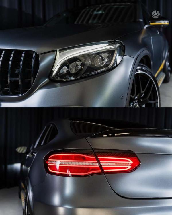 Серый Мерседес GLC 43 AMG 2017 в Вильнюс, объемом двигателя 3.00 л и пробегом 83 тыс. км за 26999 €, фото 9 на AUTOMOTO.COM.LV
