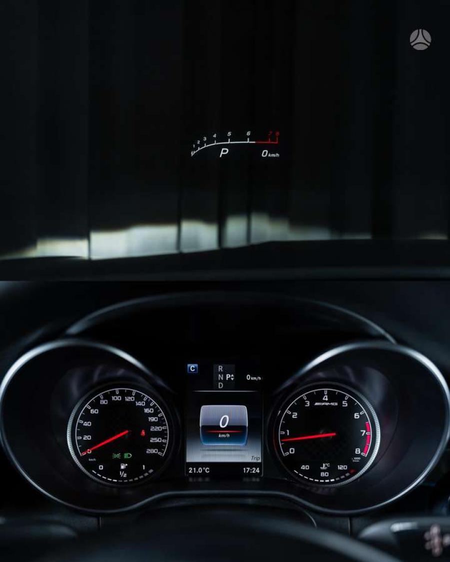 Pelēks Mercedes-Benz GLC 43 AMG 2017 Viļņa, ar dzinēja tilpumu 3.00 L un nobraukumu 83 tūkst. km par 26999 €, foto 22 vietnē AUTOMOTO.COM.LV