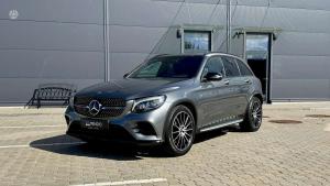 Серый Мерседес GLC 43 AMG 2018 в Вильнюс, объемом двигателя 3.00 л и пробегом 169 тыс. км за 25990 €, фото  на AUTOMOTO.COM.LV