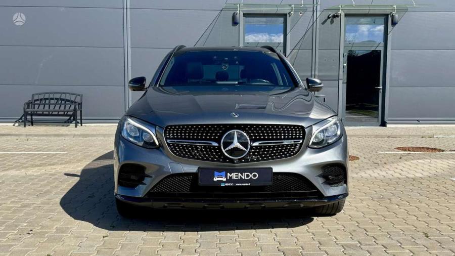 Серый Мерседес GLC 43 AMG 2018 в Вильнюс, объемом двигателя 3.00 л и пробегом 169 тыс. км за 25990 €, фото 8 на AUTOMOTO.COM.LV