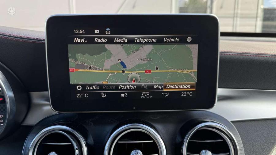 Серый Мерседес GLC 43 AMG 2018 в Вильнюс, объемом двигателя 3.00 л и пробегом 169 тыс. км за 25990 €, фото 36 на AUTOMOTO.COM.LV
