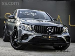 Grey Mercedes-Benz GLC 43 AMG 2018 in Tukums, with an engine capacity of 3.00 L and mileage of 162 thousand km for 31990 €, photo  on AUTOMOTO.COM.LV