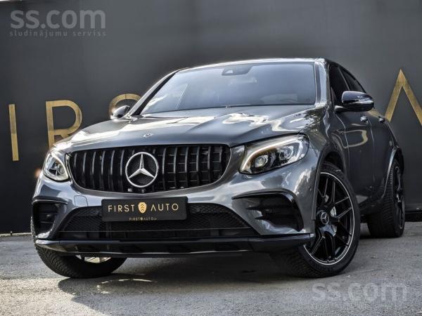 Grey Mercedes-Benz GLC 43 AMG 2018 in Tukums, with an engine capacity of 3.00 L and mileage of 162 thousand km for 31990 €, photo 3 on AUTOMOTO.COM.LV