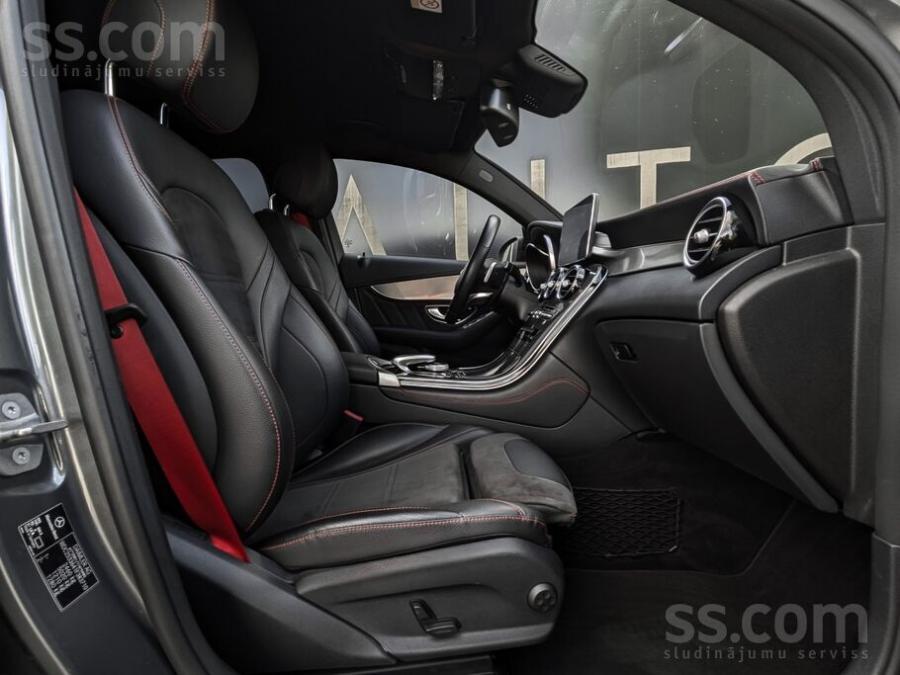 Grey Mercedes-Benz GLC 43 AMG 2018 in Tukums, with an engine capacity of 3.00 L and mileage of 162 thousand km for 31990 €, photo 8 on AUTOMOTO.COM.LV