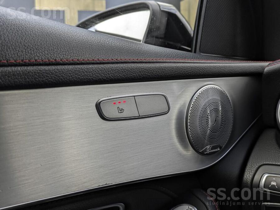 Grey Mercedes-Benz GLC 43 AMG 2018 in Tukums, with an engine capacity of 3.00 L and mileage of 162 thousand km for 31990 €, photo 37 on AUTOMOTO.COM.LV