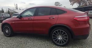 Red Mercedes-Benz GLC 43 AMG 2017 in Kaunas, with an engine capacity of 3.00 L and mileage of 37 thousand km for 39000 €, photo 3 on AUTOMOTO.COM.LV