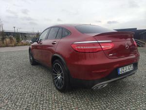 Red Mercedes-Benz GLC 43 AMG 2017 in Kaunas, with an engine capacity of 3.00 L and mileage of 37 thousand km for 39000 €, photo 4 on AUTOMOTO.COM.LV