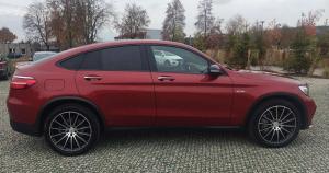 Red Mercedes-Benz GLC 43 AMG 2017 in Kaunas, with an engine capacity of 3.00 L and mileage of 37 thousand km for 39000 €, photo 8 on AUTOMOTO.COM.LV