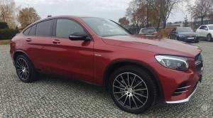 Red Mercedes-Benz GLC 43 AMG 2017 in Kaunas, with an engine capacity of 3.00 L and mileage of 37 thousand km for 39000 €, photo 9 on AUTOMOTO.COM.LV
