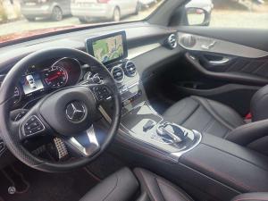 Red Mercedes-Benz GLC 43 AMG 2017 in Kaunas, with an engine capacity of 3.00 L and mileage of 37 thousand km for 39000 €, photo 18 on AUTOMOTO.COM.LV