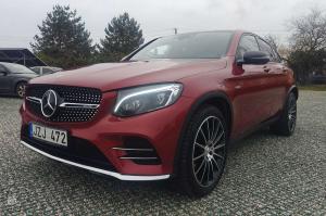Red Mercedes-Benz GLC 43 AMG 2017 in Kaunas, with an engine capacity of 3.00 L and mileage of 37 thousand km for 39000 €, photo 31 on AUTOMOTO.COM.LV