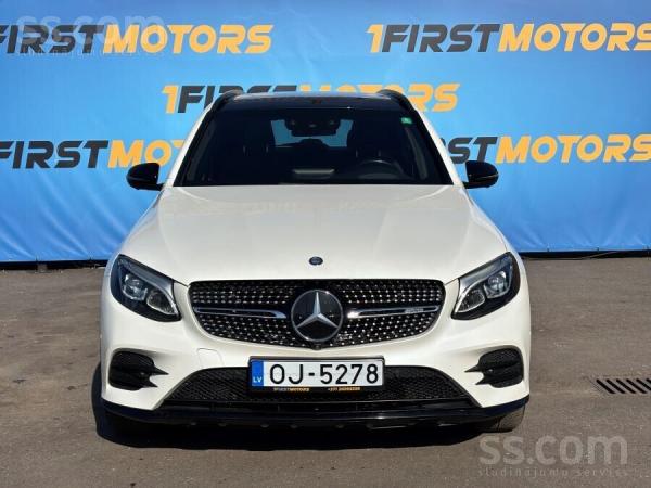 Белый Мерседес GLC 43 AMG 2017 в Рига, объемом двигателя 3.00 л и пробегом 170 тыс. км за 26950 €, фото 5 на AUTOMOTO.COM.LV