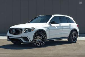 White Mercedes-Benz GLC 43 AMG 2017 in Klaipeda, with an engine capacity of 0.00 L and mileage of 160 thousand km for 22900 €, photo  on AUTOMOTO.COM.LV