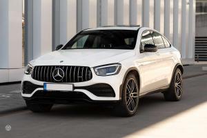 Balts Mercedes-Benz GLC 43 AMG 2020 Viļņa, ar dzinēja tilpumu 3.00 L un nobraukumu 74 tūkst. km par 42500 €, foto  vietnē AUTOMOTO.COM.LV