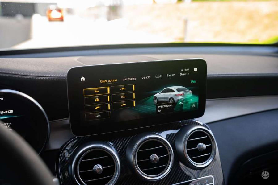Balts Mercedes-Benz GLC 43 AMG 2020 Viļņa, ar dzinēja tilpumu 3.00 L un nobraukumu 74 tūkst. km par 42500 €, foto 34 vietnē AUTOMOTO.COM.LV
