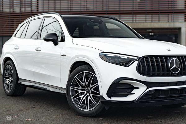 Balts Mercedes-Benz GLC 43 AMG 2024 Klaipėda, ar dzinēja tilpumu 2.00 L un nobraukumu 41 tūkst. km par 54500 €, foto 1 vietnē AUTOMOTO.COM.LV