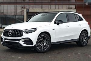 White Mercedes-Benz GLC 43 AMG 2024 in Klaipeda, with an engine capacity of 2.00 L and mileage of 41 thousand km for 54500 €, photo 44 on AUTOMOTO.COM.LV