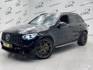Melns Mercedes-Benz GLC 63 AMG 2019 Avižieniai, ar dzinēja tilpumu 4.00 L un nobraukumu 67 tūkst. km par 42900 €, foto  vietnē AUTOMOTO.COM.LV