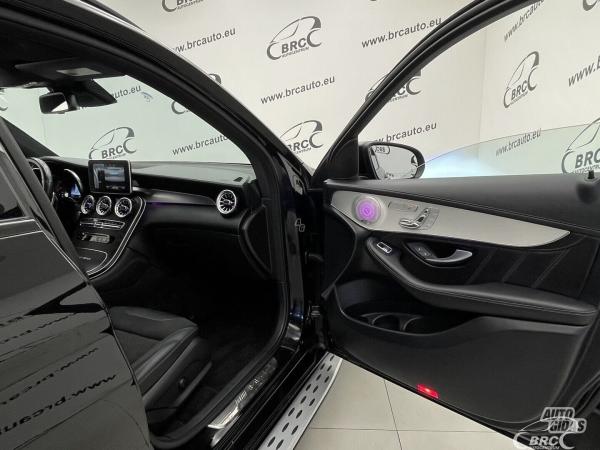 Черный Мерседес GLC 63 AMG 2019 в Авиженяй, объемом двигателя 4.00 л и пробегом 67 тыс. км за 42900 €, фото 9 на AUTOMOTO.COM.LV