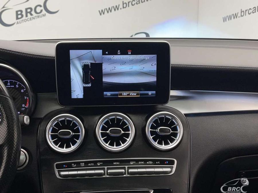 Черный Мерседес GLC 63 AMG 2019 в Вильнюс, объемом двигателя 3.98 л и пробегом 67 тыс. км за 38900 €, фото 20 на AUTOMOTO.COM.LV