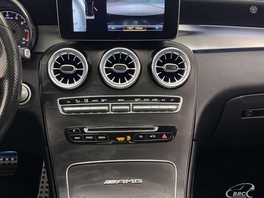 Черный Мерседес GLC 63 AMG 2019 в Вильнюс, объемом двигателя 3.98 л и пробегом 67 тыс. км за 38900 €, фото 21 на AUTOMOTO.COM.LV