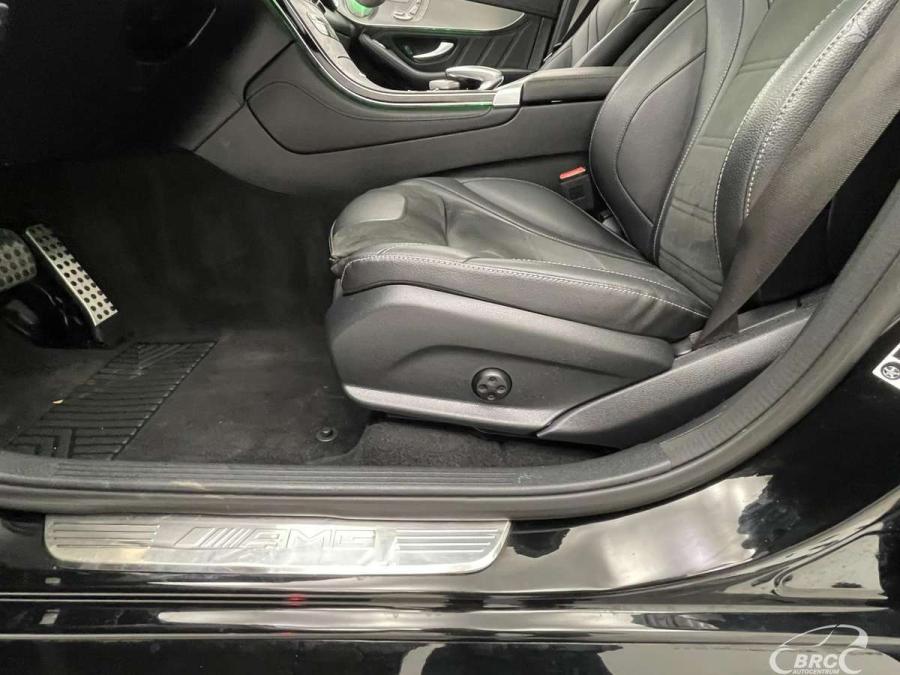 Черный Мерседес GLC 63 AMG 2019 в Вильнюс, объемом двигателя 3.98 л и пробегом 67 тыс. км за 38900 €, фото 27 на AUTOMOTO.COM.LV