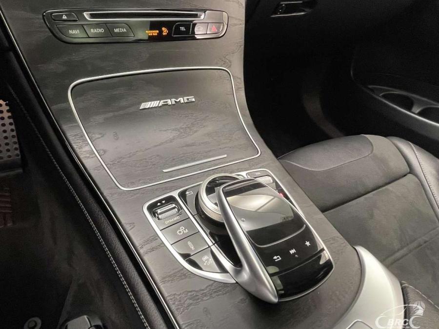 Черный Мерседес GLC 63 AMG 2019 в Вильнюс, объемом двигателя 3.98 л и пробегом 67 тыс. км за 38900 €, фото 31 на AUTOMOTO.COM.LV