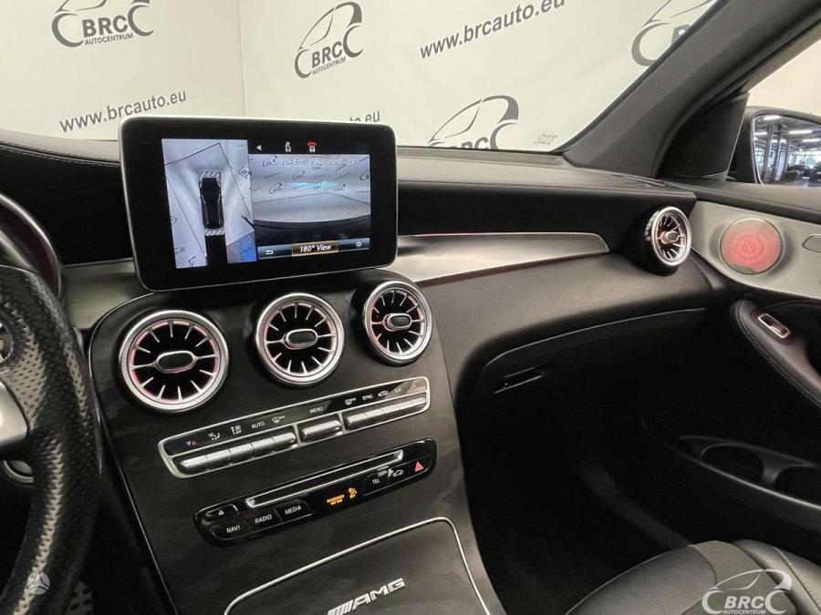 Черный Мерседес GLC 63 AMG 2019 в Вильнюс, объемом двигателя 3.98 л и пробегом 67 тыс. км за 38900 €, фото 32 на AUTOMOTO.COM.LV