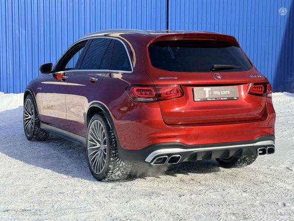Sarkans Mercedes-Benz GLC 63 AMG 2020 Kauņa, ar dzinēja tilpumu 3.98 L un nobraukumu 88 tūkst. km par 54900 €, foto 6 vietnē AUTOMOTO.COM.LV