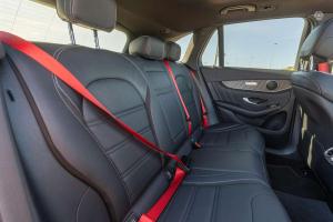 Red Mercedes-Benz GLC 63 AMG 2022 in Vilnius, with an engine capacity of 3.98 L and mileage of 50 thousand km for 59999 €, photo 14 on AUTOMOTO.COM.LV