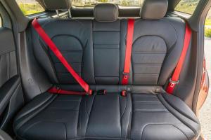 Red Mercedes-Benz GLC 63 AMG 2022 in Vilnius, with an engine capacity of 3.98 L and mileage of 50 thousand km for 59999 €, photo 16 on AUTOMOTO.COM.LV