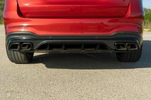 Red Mercedes-Benz GLC 63 AMG 2022 in Vilnius, with an engine capacity of 3.98 L and mileage of 50 thousand km for 59999 €, photo 30 on AUTOMOTO.COM.LV