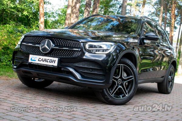 Black Mercedes-Benz GLC-Class 2021 in Tallinn, with an engine capacity of 2.00 L and mileage of 107 thousand km for 35990 €, photo 1 on AUTOMOTO.COM.LV