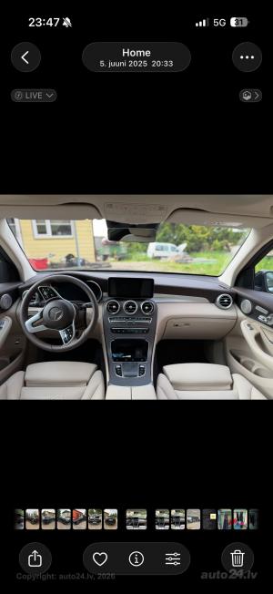 Black Mercedes-Benz GLC-Class 2021 in Tallinn, with an engine capacity of 2.00 L and mileage of 159 thousand km for 36800 €, photo 10 on AUTOMOTO.COM.LV