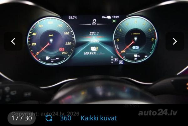 Black Mercedes-Benz GLC-Class 2022 in Tallinn, with an engine capacity of 2.00 L and mileage of 120 thousand km for 35000 €, photo 4 on AUTOMOTO.COM.LV