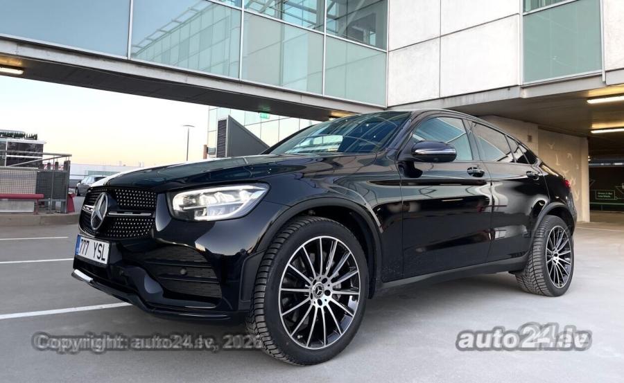 Black Mercedes-Benz GLC-Class 2020 in Tallinn, with an engine capacity of 2.00 L and mileage of 62 thousand km for 39900 €, photo 1 on AUTOMOTO.COM.LV